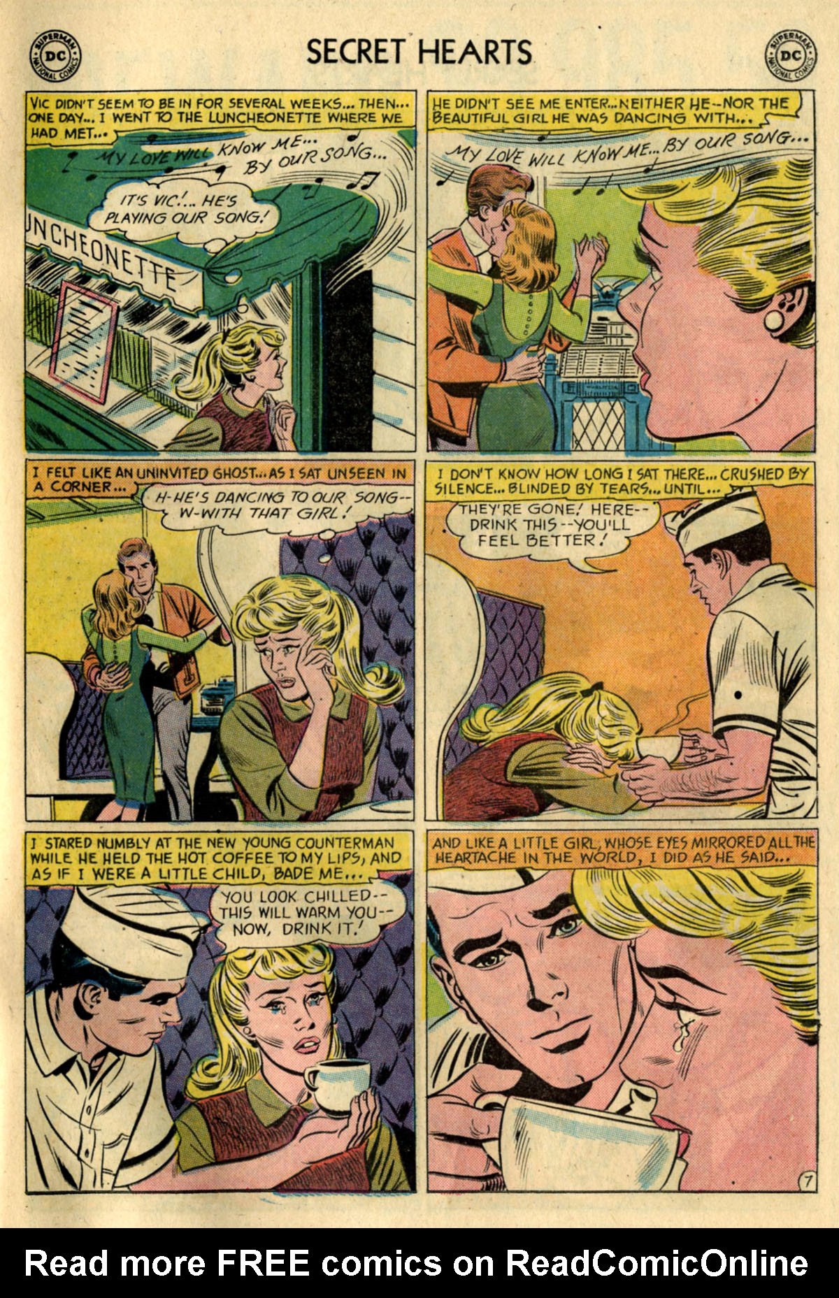 Read online Secret Hearts comic - Issue #83