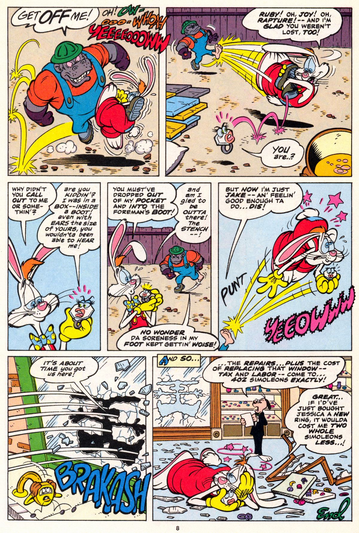 Read online Roger Rabbit comic - Issue #10