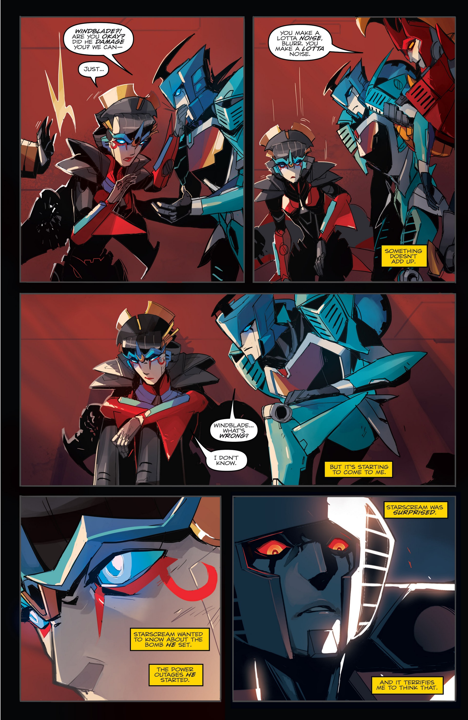 Read online The Transformers: Windblade (2014) comic - Issue #3