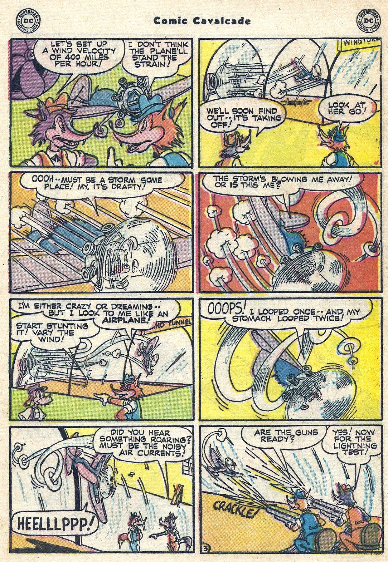 Read online Comic Cavalcade comic - Issue #56