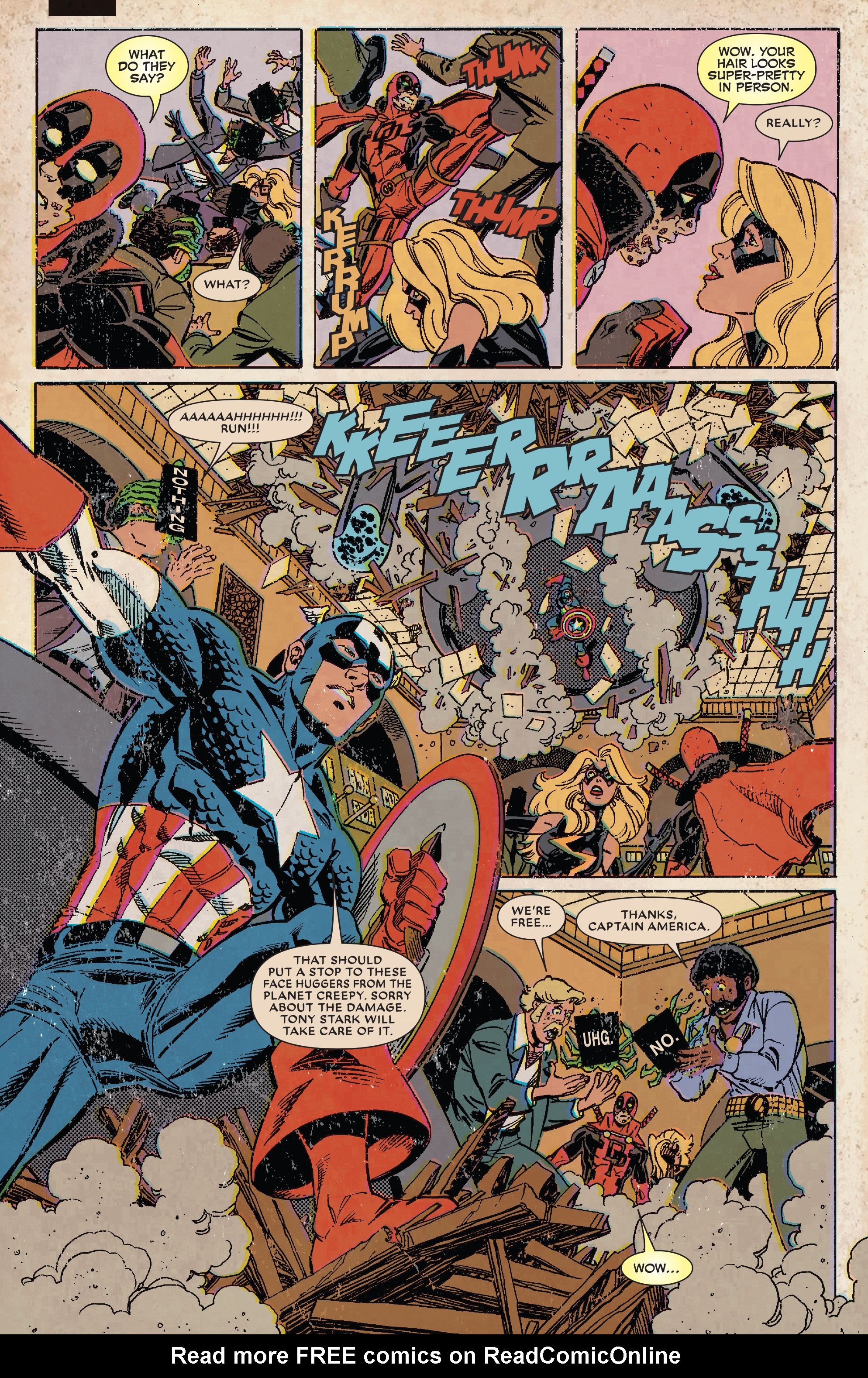 Read online Deadpool Flashbacks comic - Issue # Full