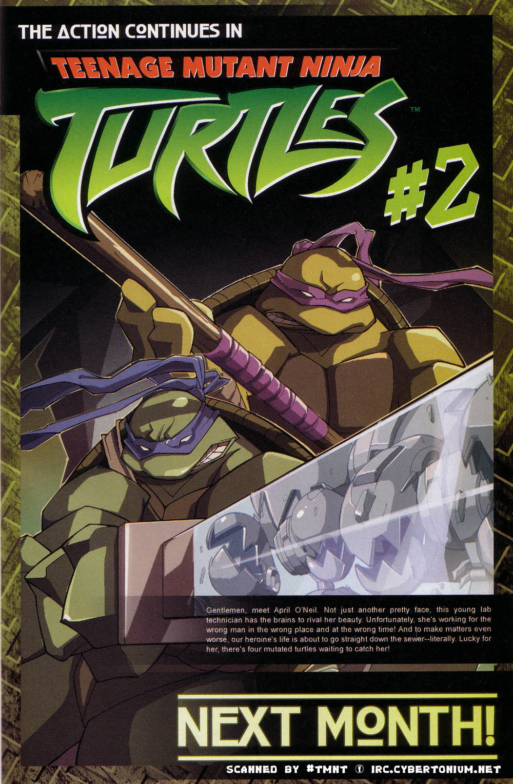 Read online Teenage Mutant Ninja Turtles (2003) comic - Issue #1