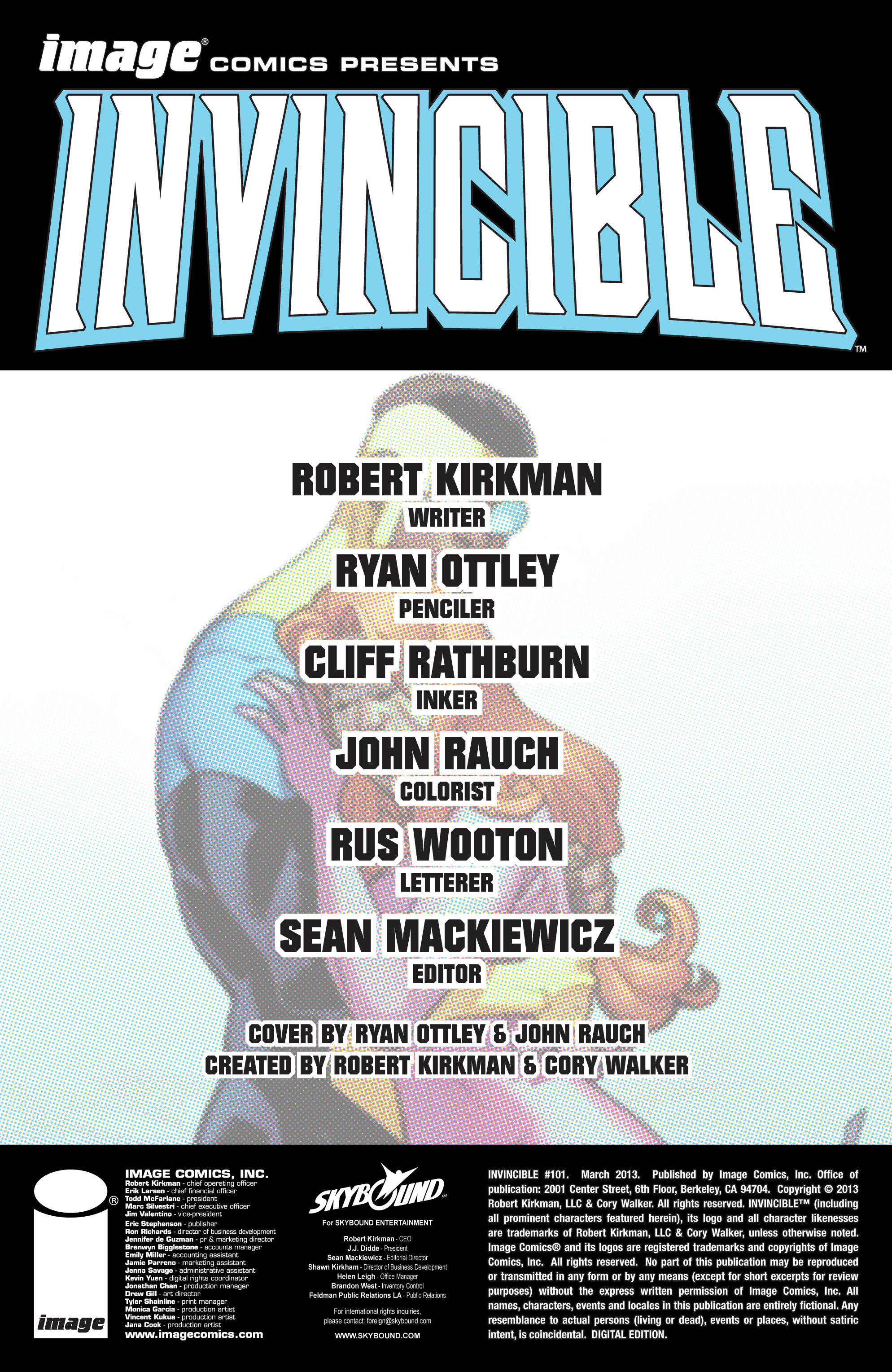 Read online Invincible comic - Issue #101