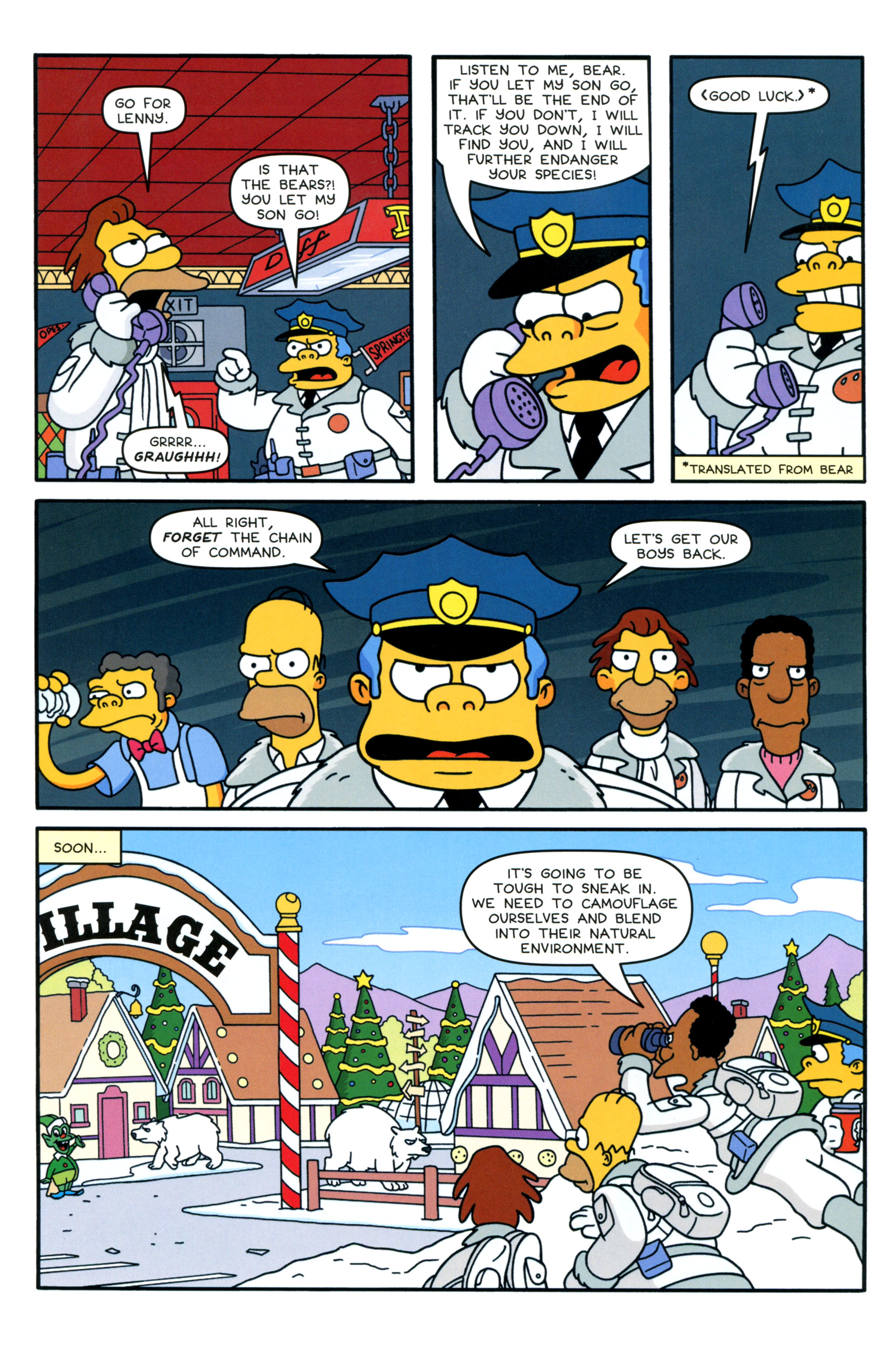 Read online The Simpsons Winter Wingding comic - Issue #8