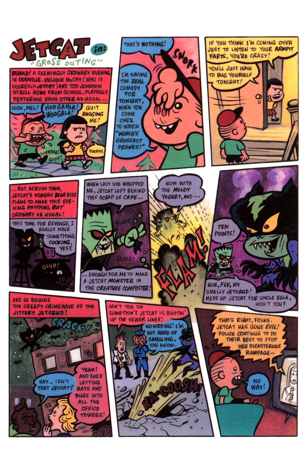 Read online Jetcat Clubhouse comic - Issue #3