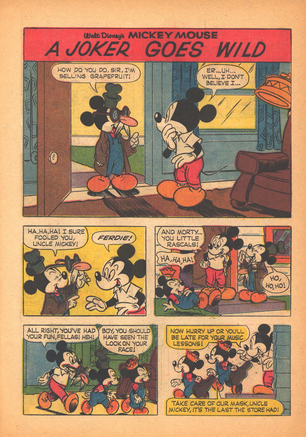 Read online Walt Disney's Mickey Mouse comic - Issue #97