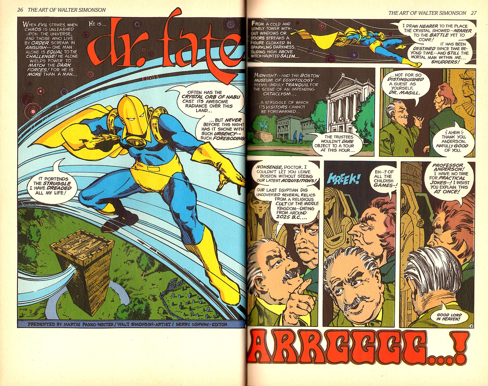 Read online The Art of Walter Simonson comic - Issue # TPB