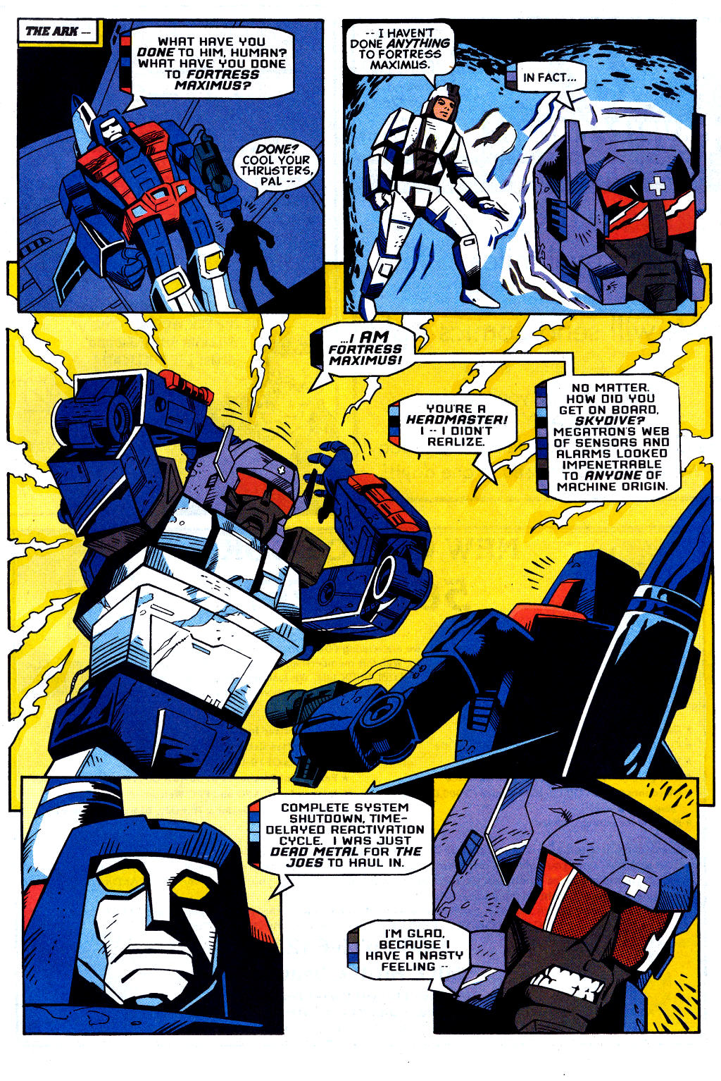 Read online Transformers: Generation 2 comic - Issue #2