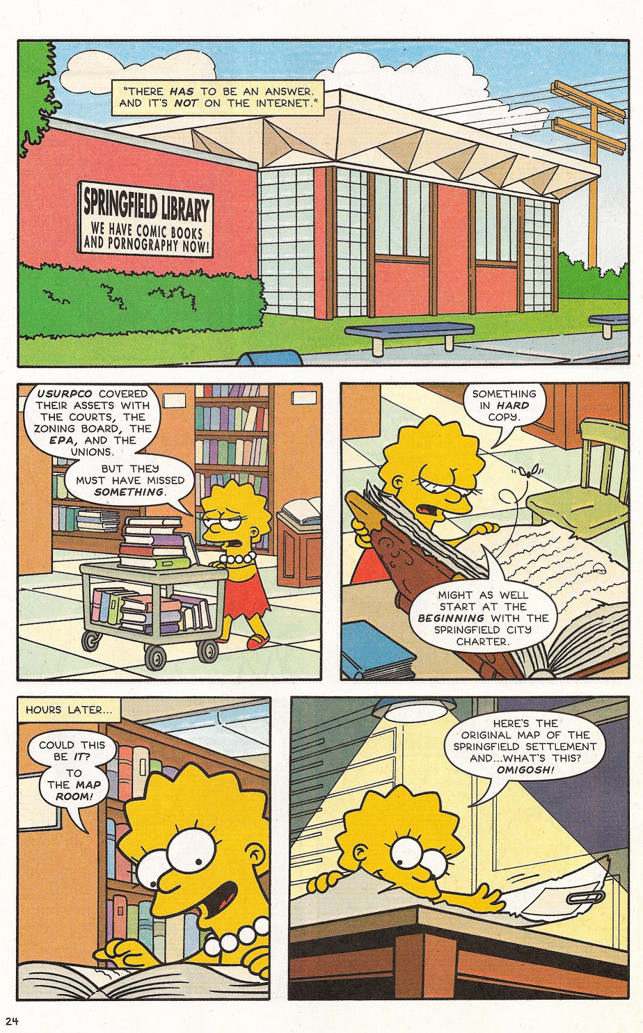 Read online Simpsons Comics comic - Issue #116