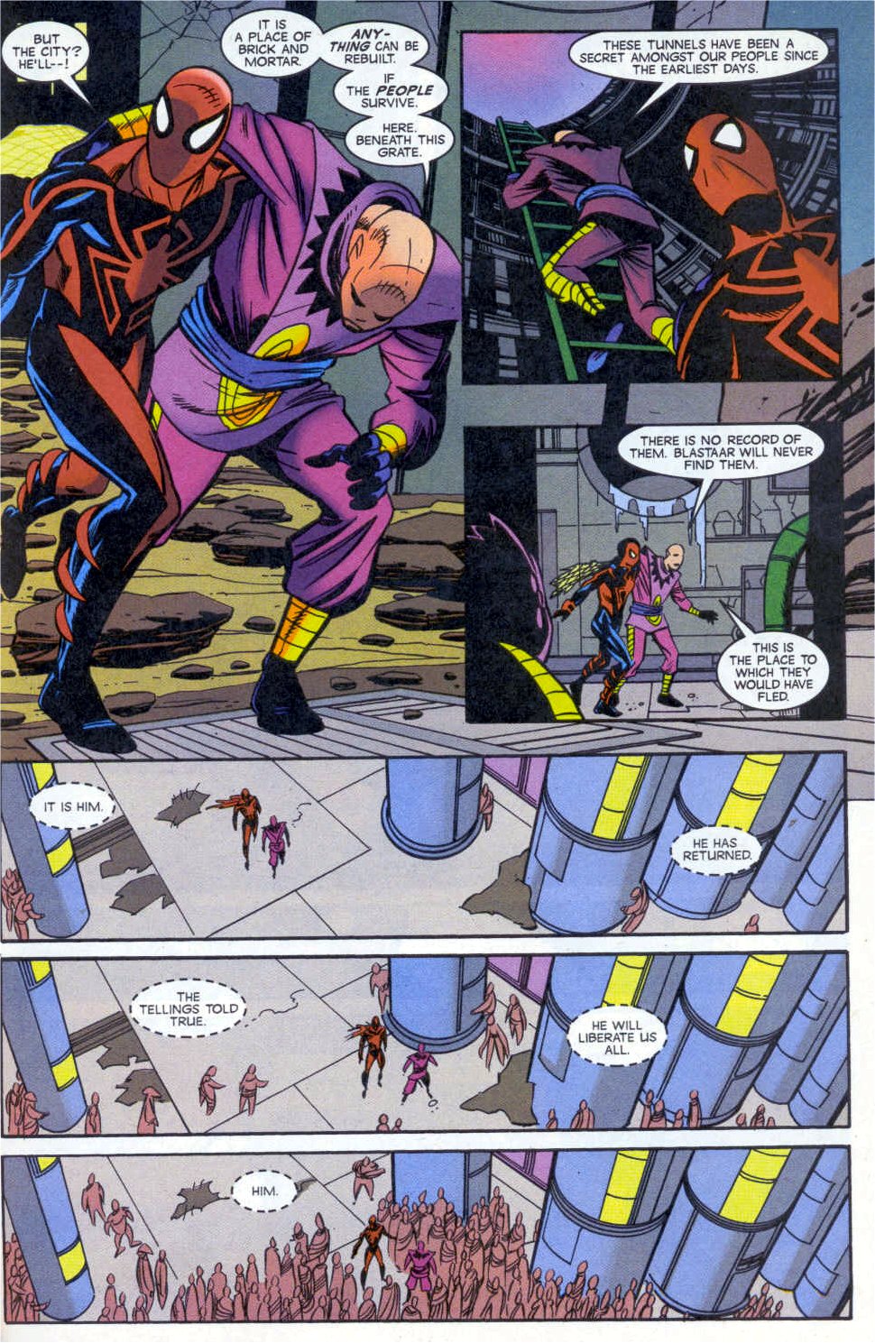 Read online Webspinners: Tales of Spider-Man comic - Issue #13