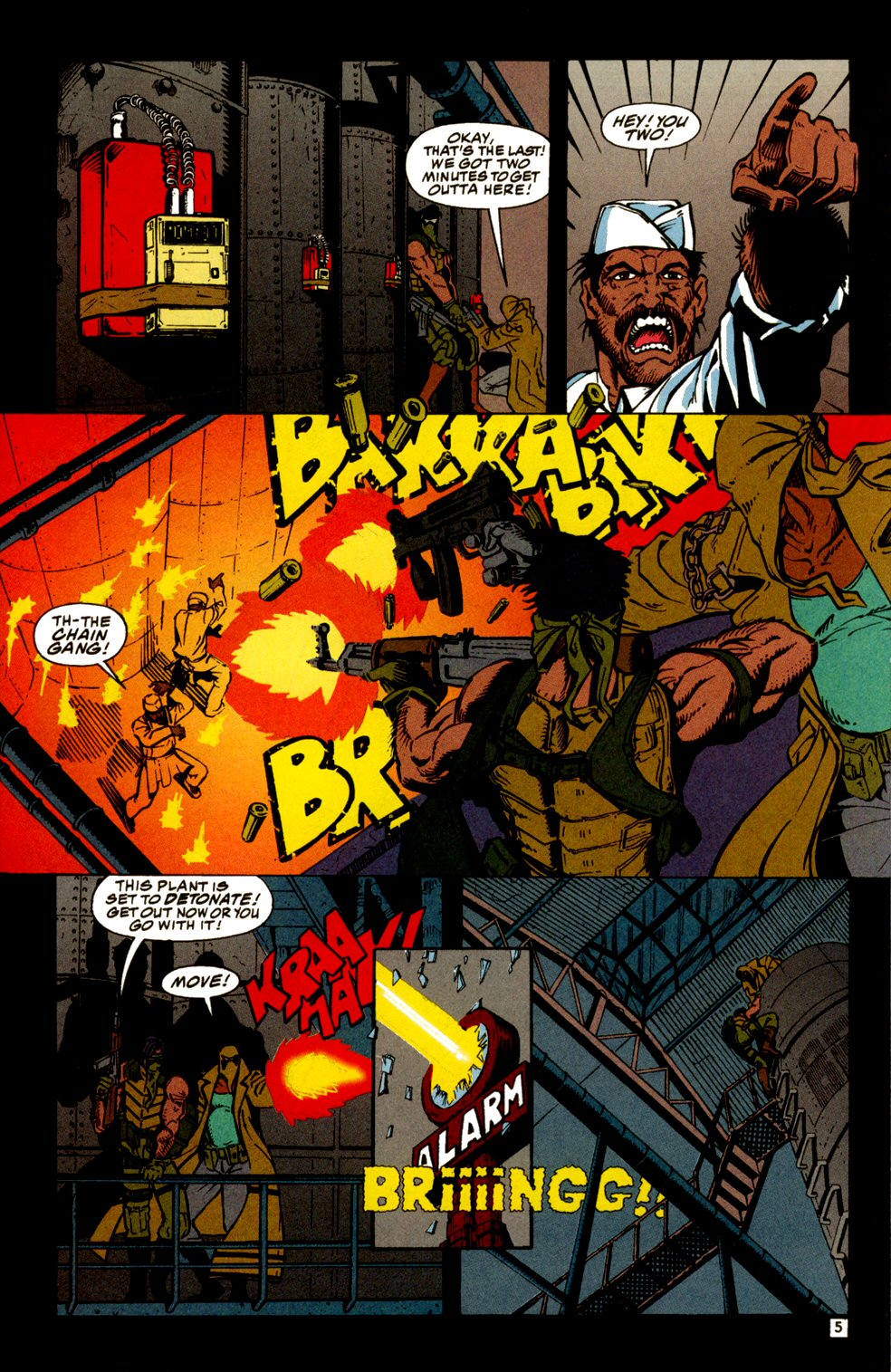 Read online Chain Gang War comic - Issue #9