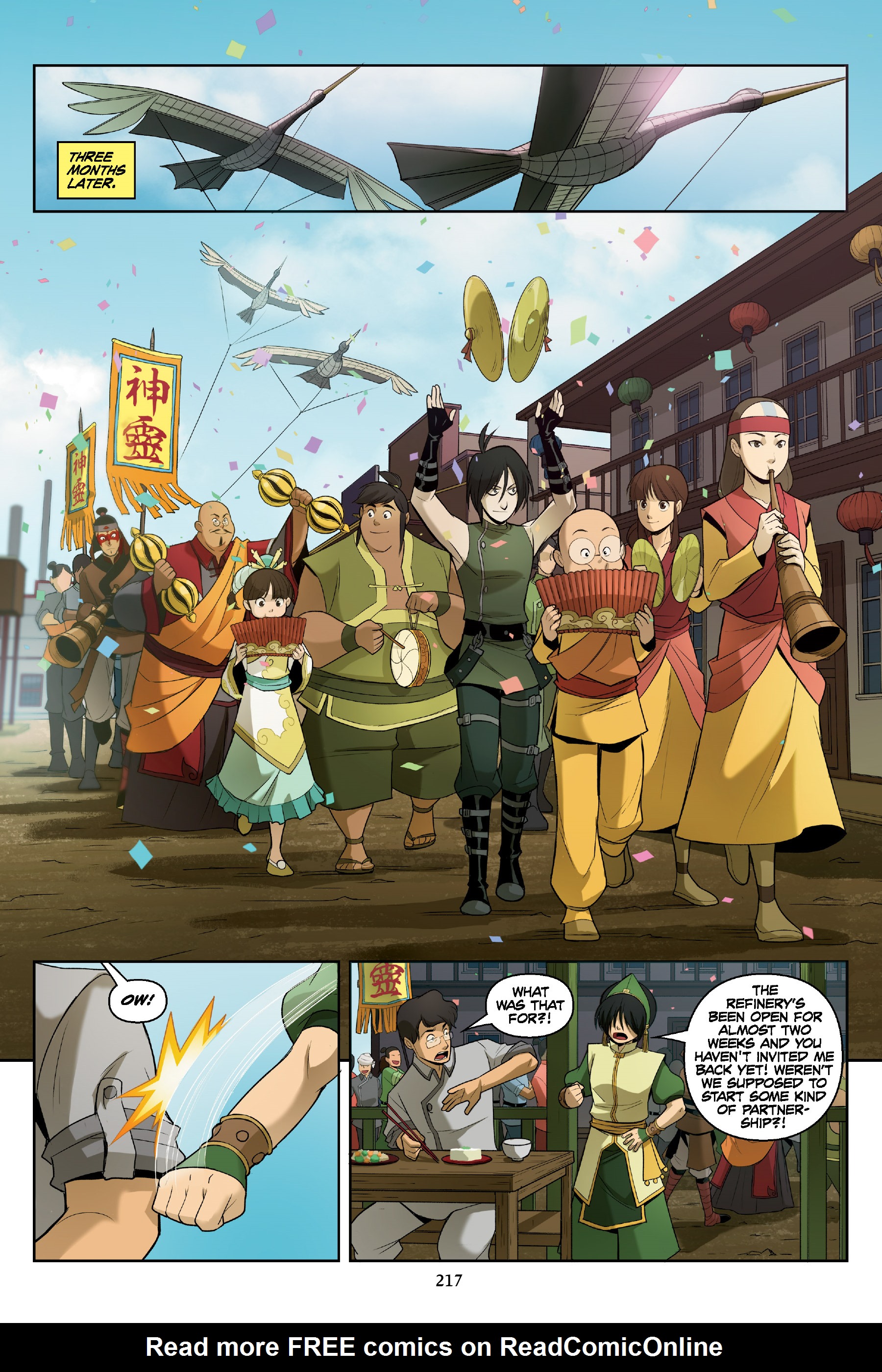 Nickelodeon Avatar The Last Airbender The Rift Omnibus Part 3 | Read ...