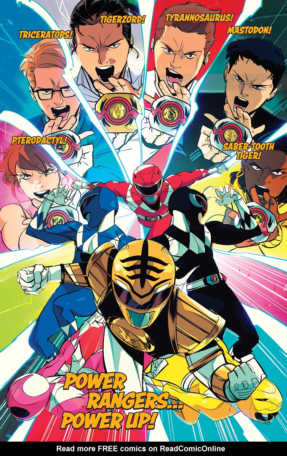 Read online Mighty Morphin Power Rangers comic - Issue #47