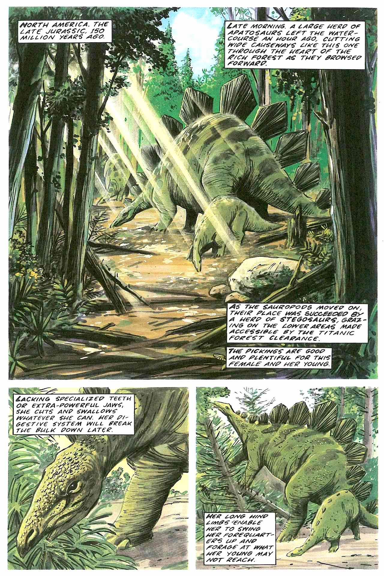 Read online Dinosaurs, A Celebration comic - Issue #4