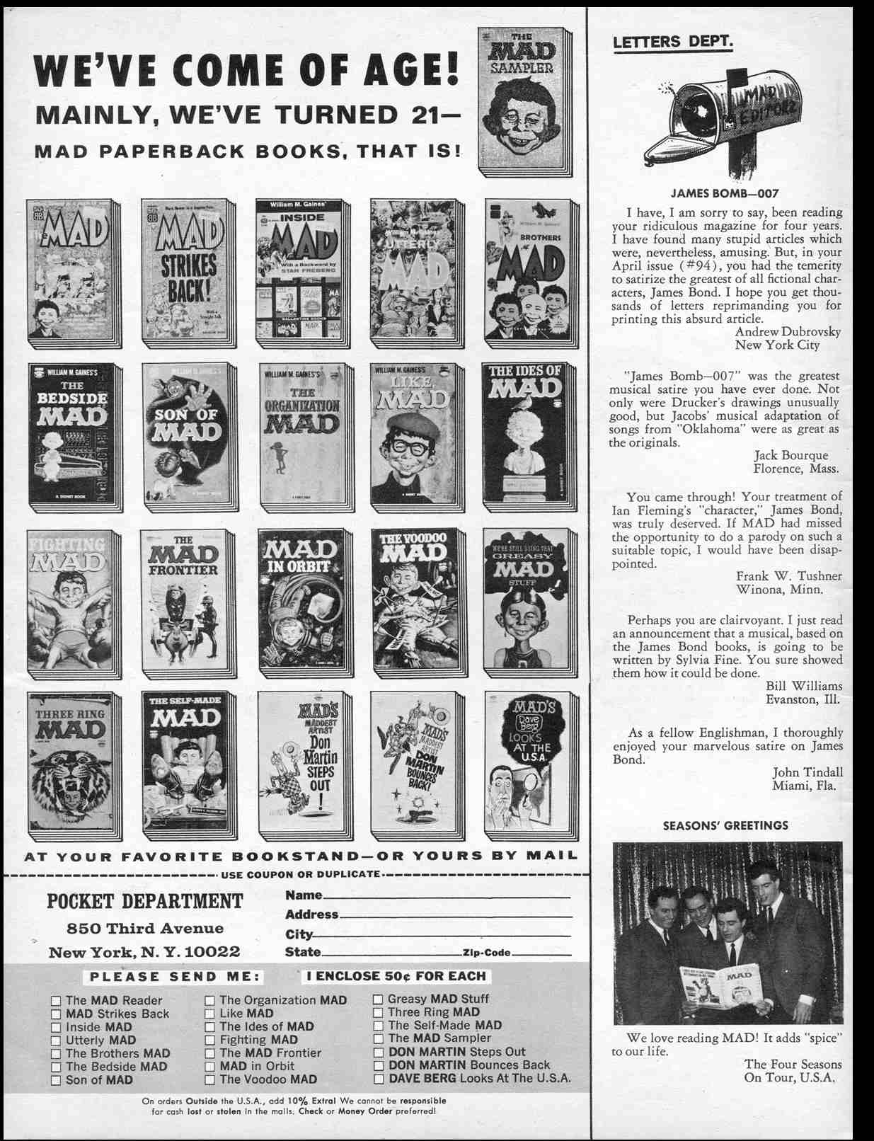 Read online MAD comic - Issue #96