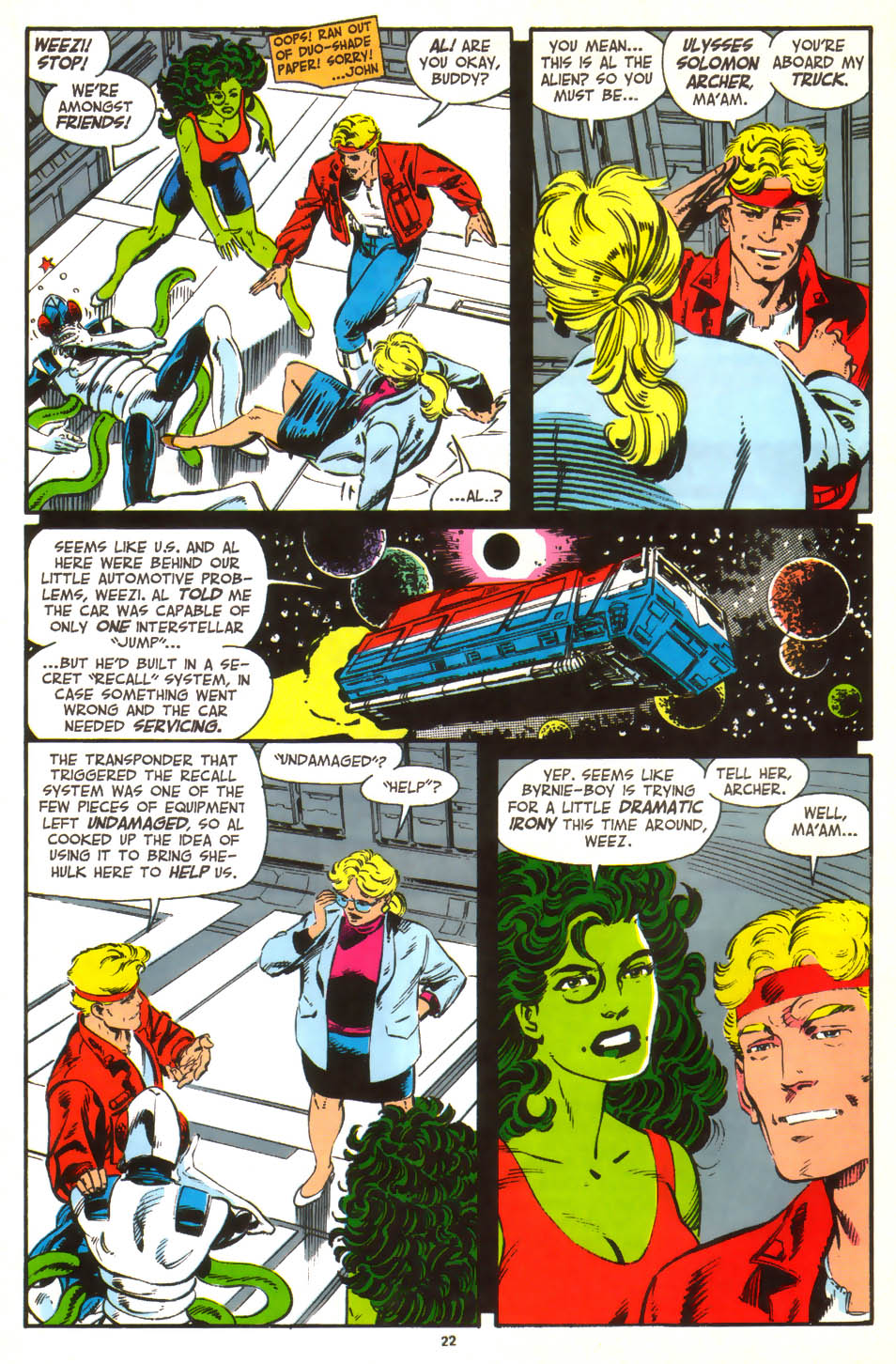Read online The Sensational She-Hulk comic - Issue #40