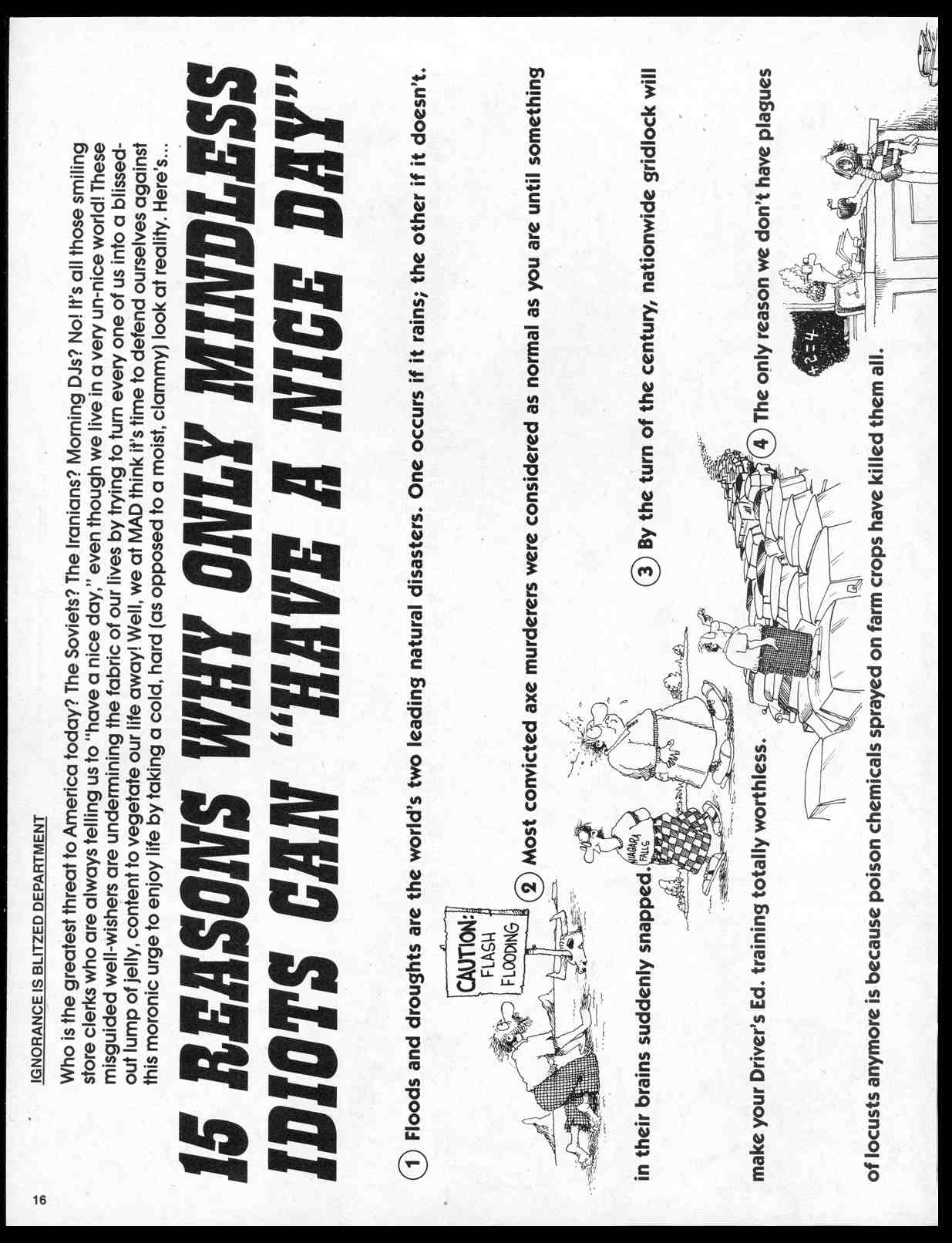 Read online MAD comic - Issue #284