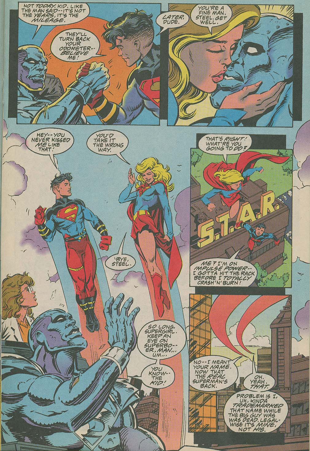 Read online Adventures of Superman (1987) comic - Issue #505 Read online Adventures of Superman (1987) comic - Issue #505