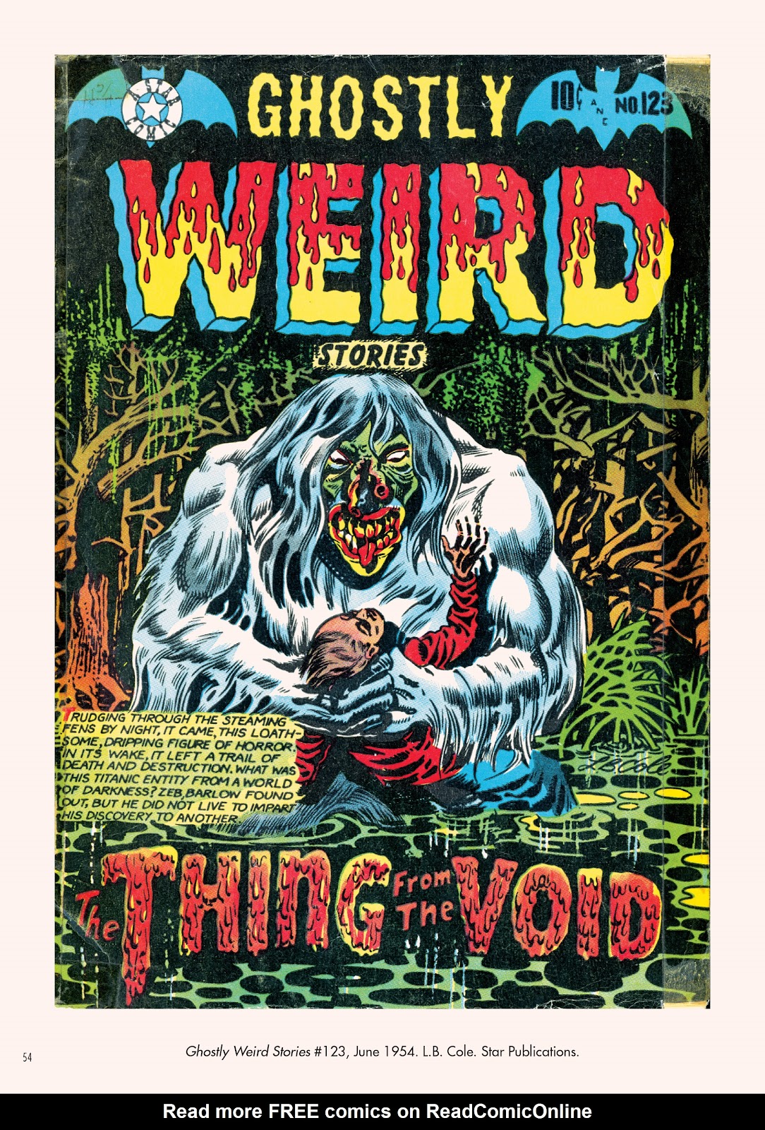 Read online Classic Monsters of Pre-Code Horror Comics: Swamp Monsters ...