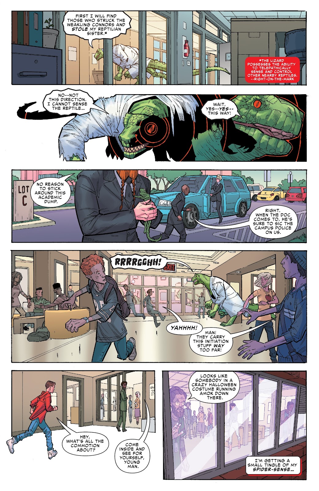 Read online Spider-Man: Reptilian Rage comic - Issue # Full