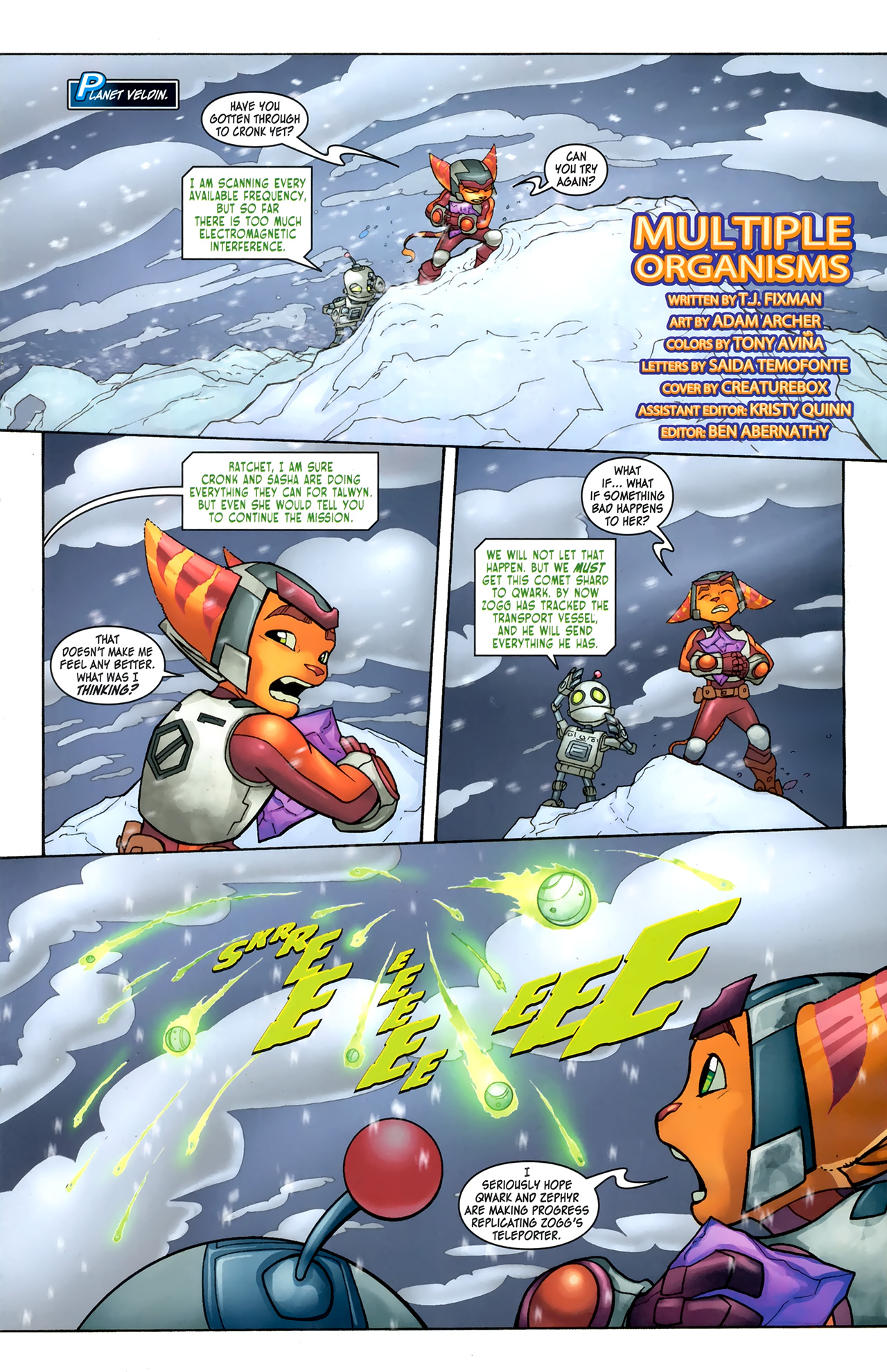 Read online Ratchet & Clank comic - Issue #5