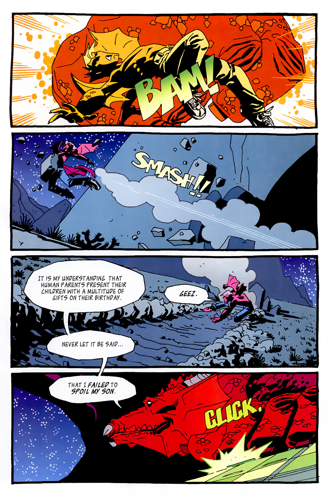 Read online FireBreather (2008) comic - Issue #1