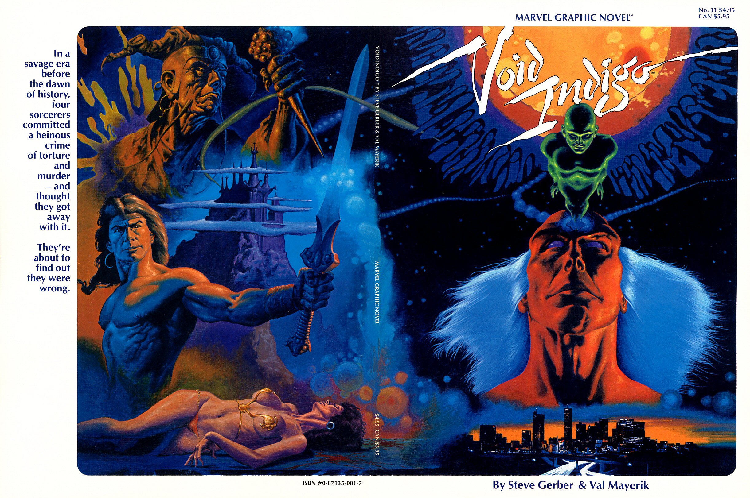 Read online Marvel Graphic Novel comic - Issue #11 - Void Indigo