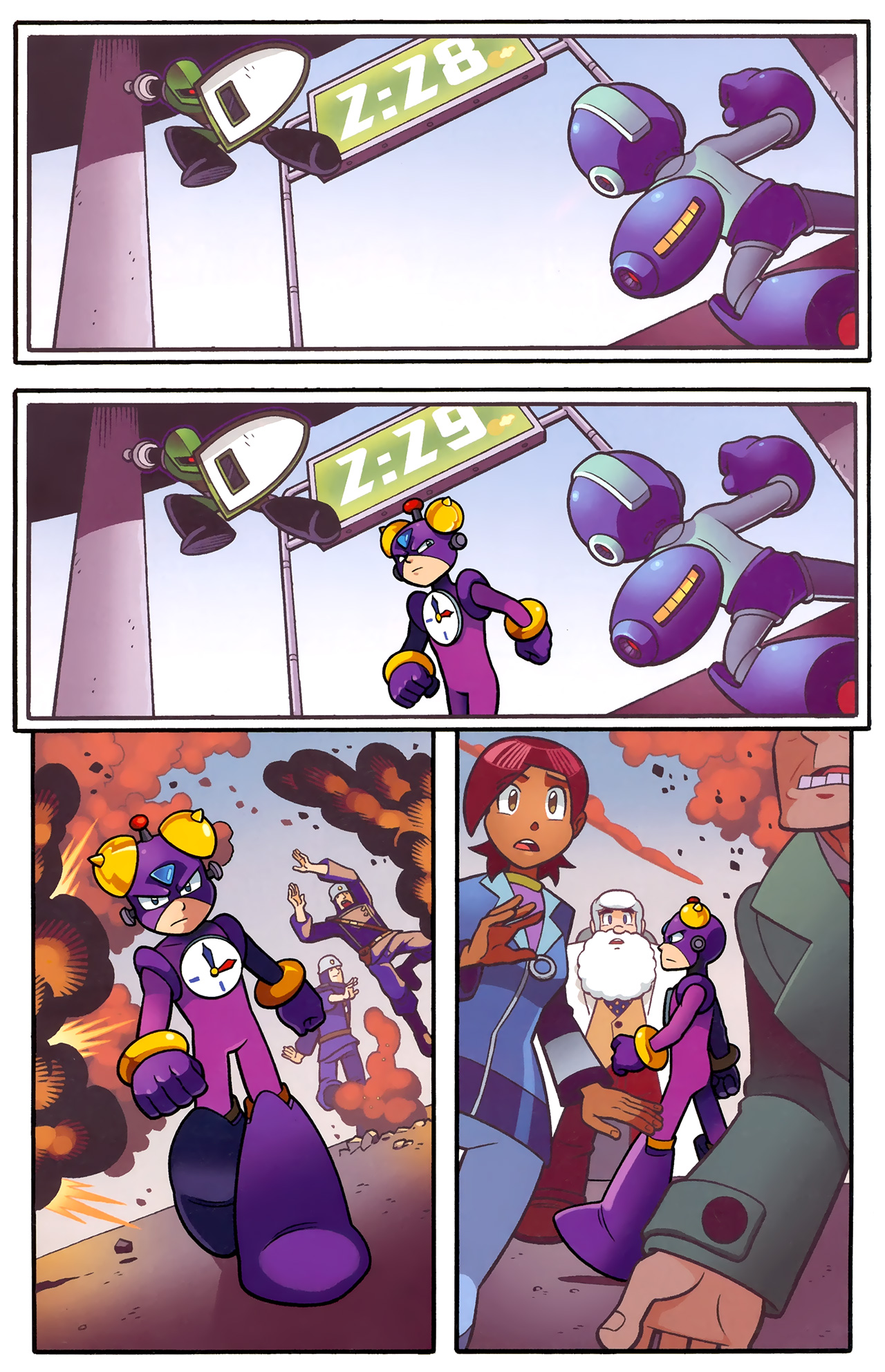 Read online Mega Man comic - Issue #5