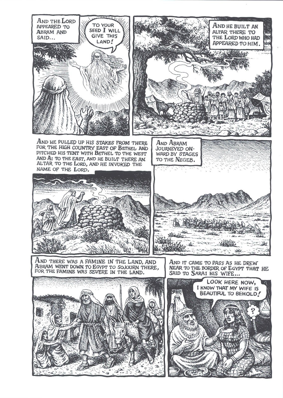 Read online The Book of Genesis Illustrated comic - Issue # TPB (Part 1)