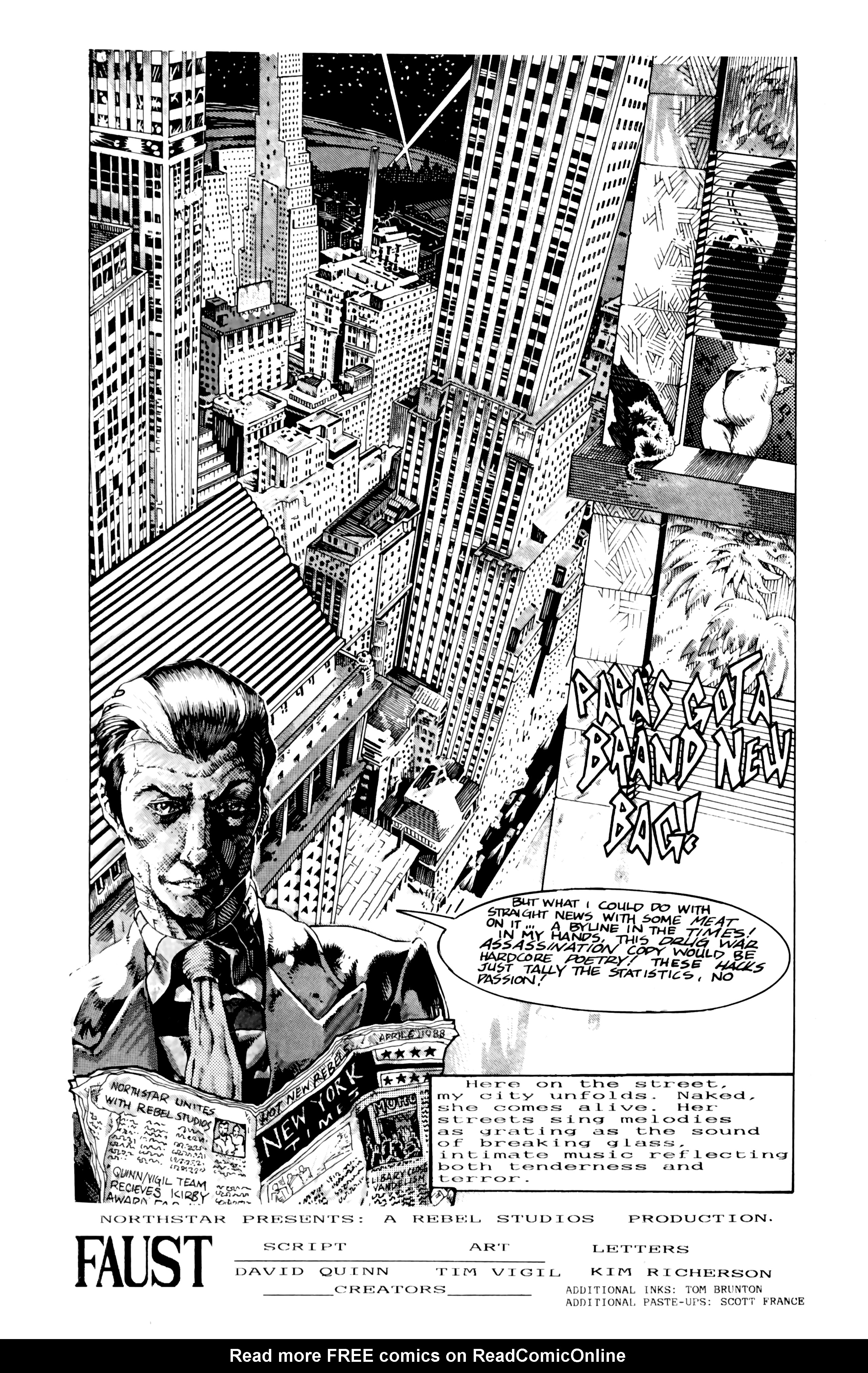 Read online Faust comic - Issue #1