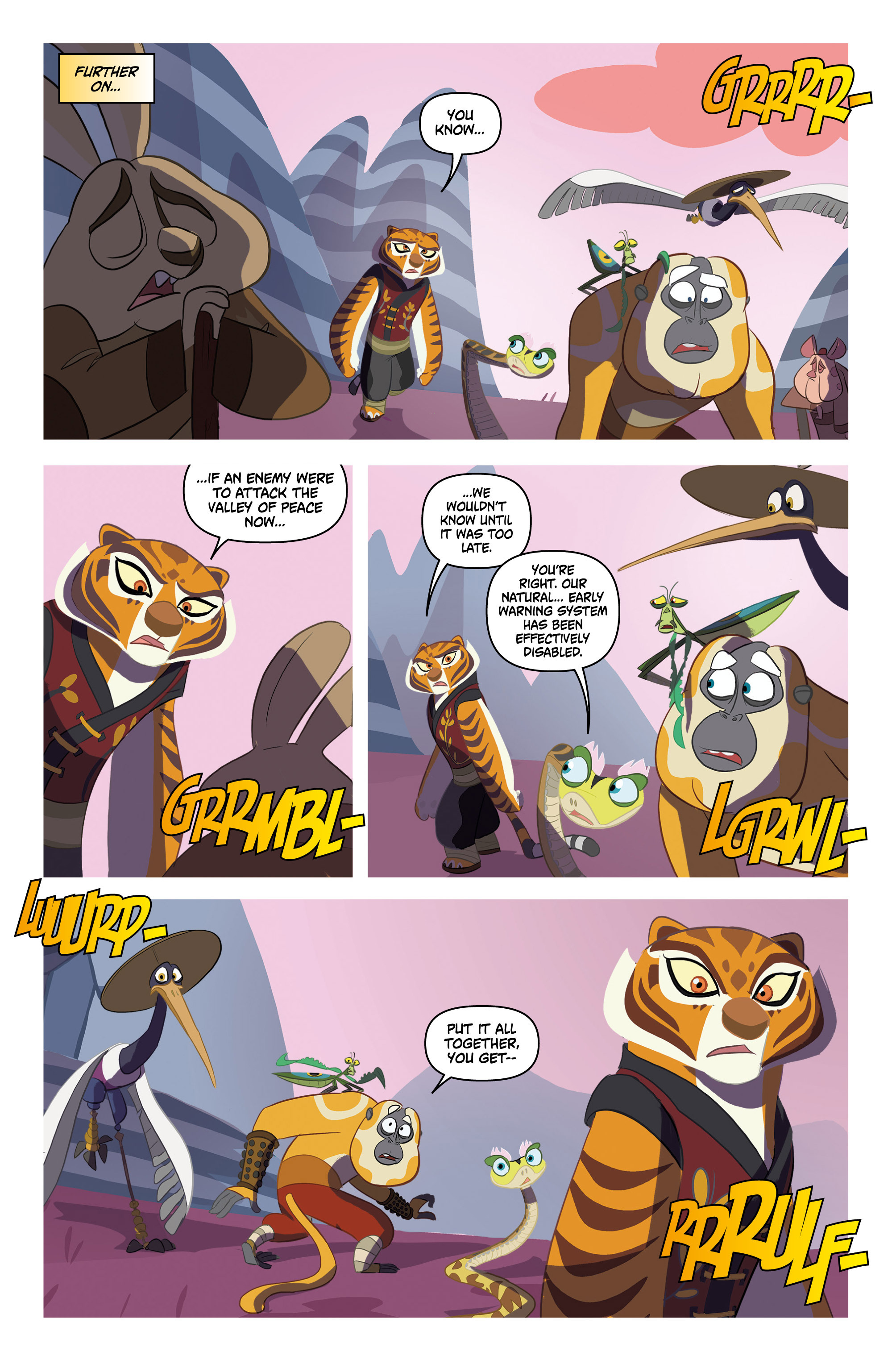 Read online DreamWorks Kung Fu Panda comic - Issue #1