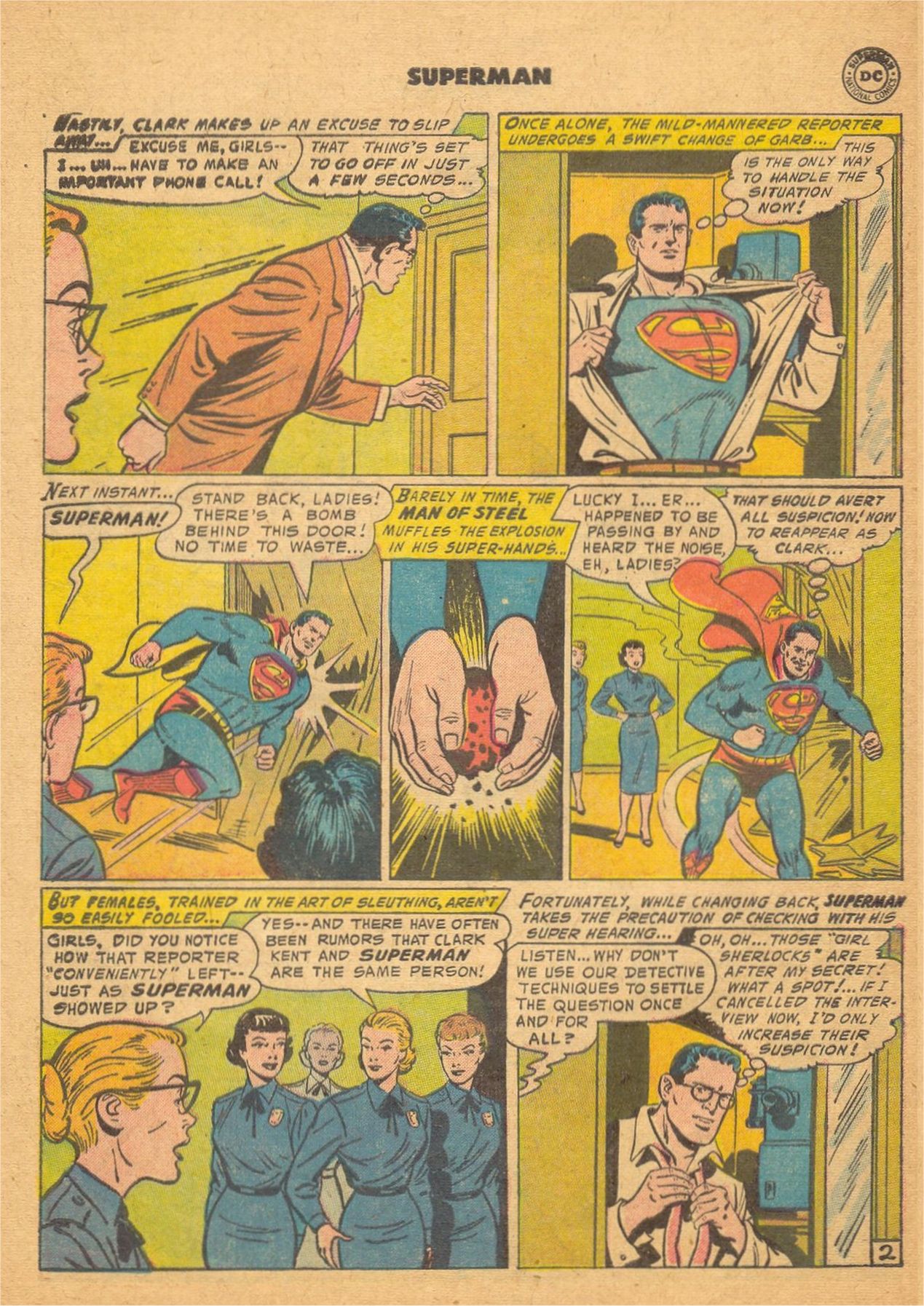 Read online Superman (1939) comic - Issue #108