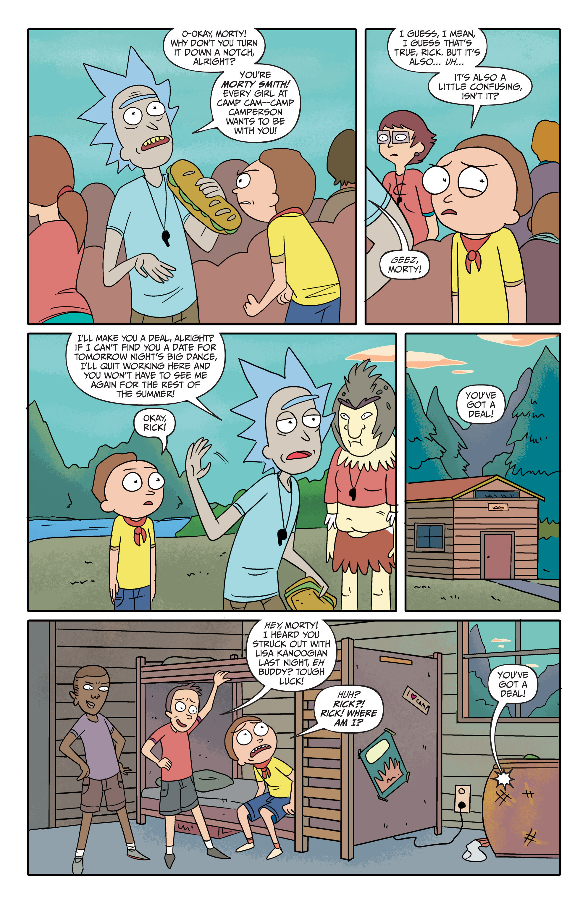 Read online Rick and Morty comic - Issue #5