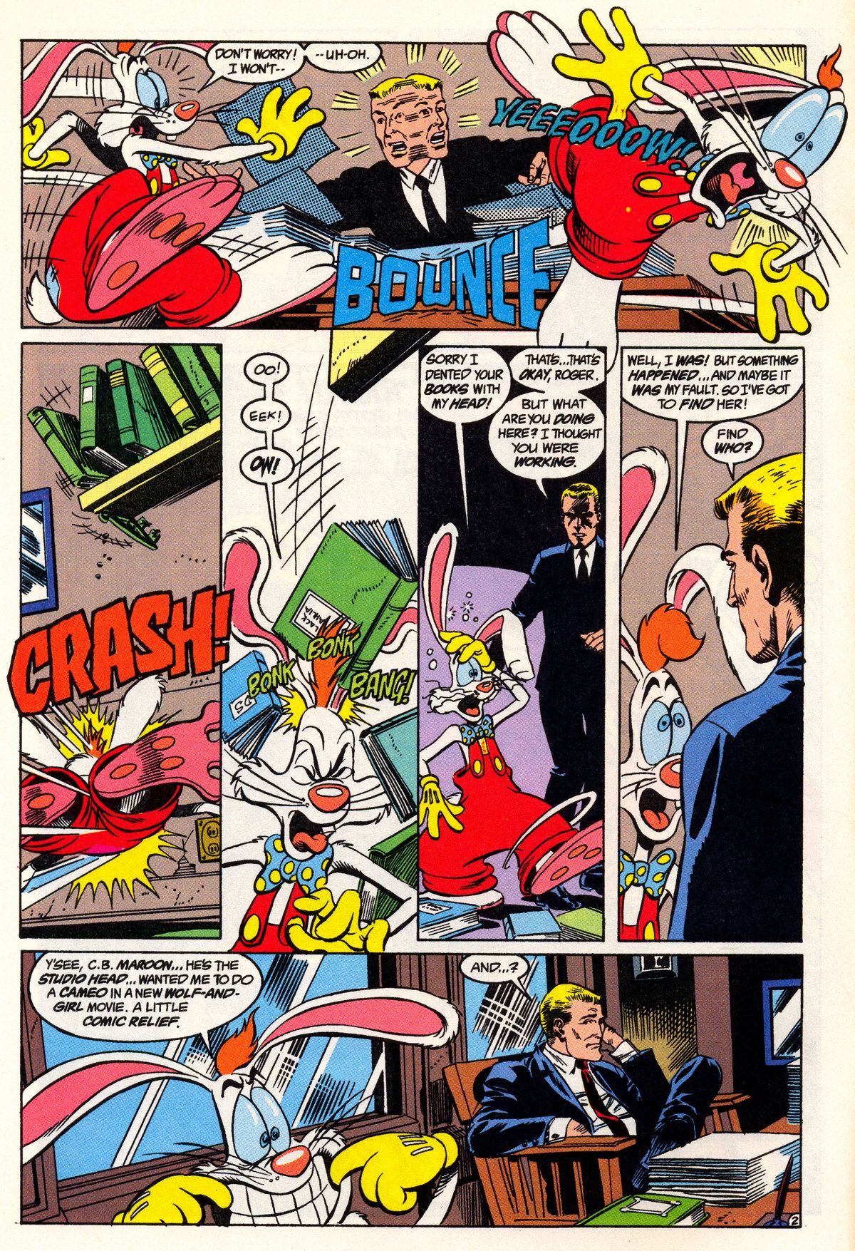 Read online Roger Rabbit comic - Issue #2
