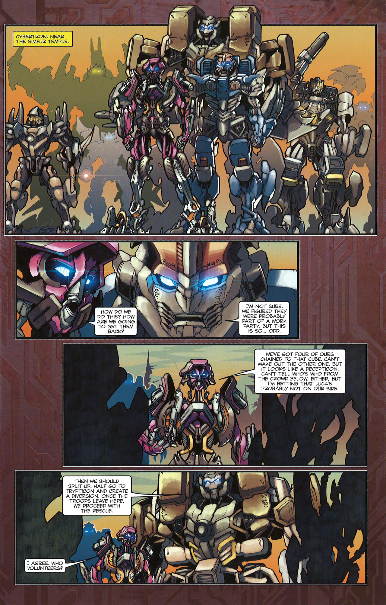Read online Transformers: The Reign of Starscream comic - Issue #5