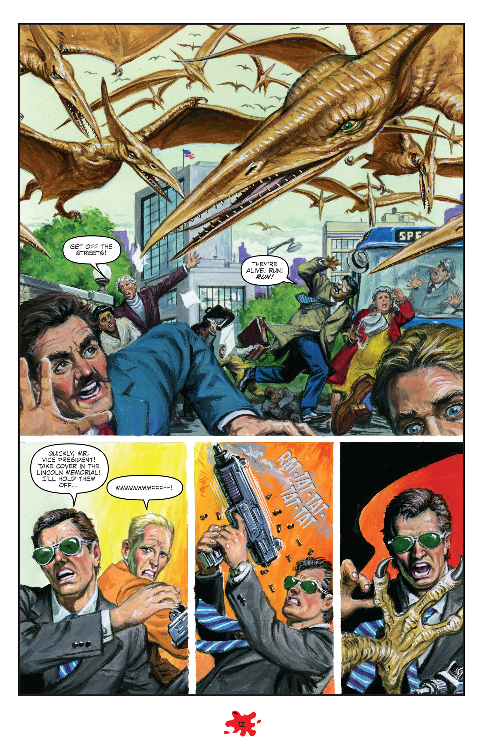 Read online Dinosaurs Attack! comic - Issue #2