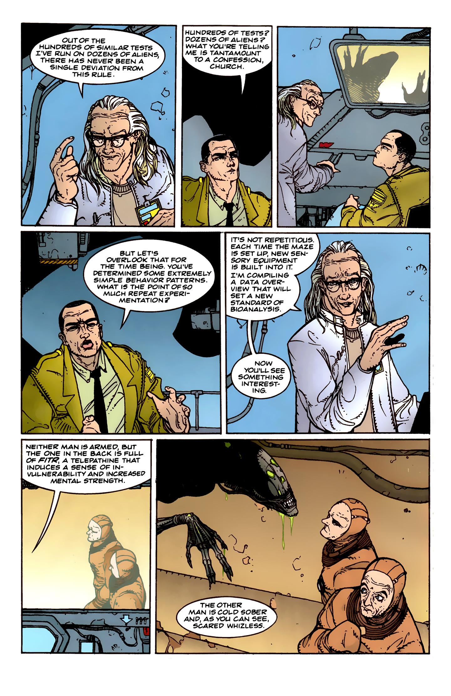 Read online Aliens: Labyrinth comic - Issue #1