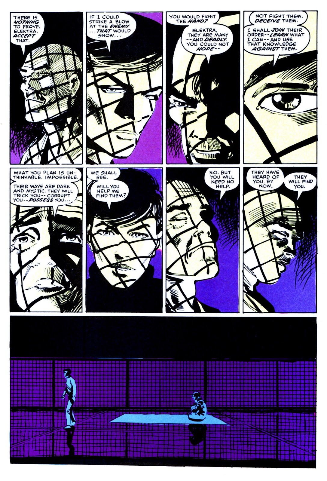 Read online The Elektra Saga comic - Issue #1