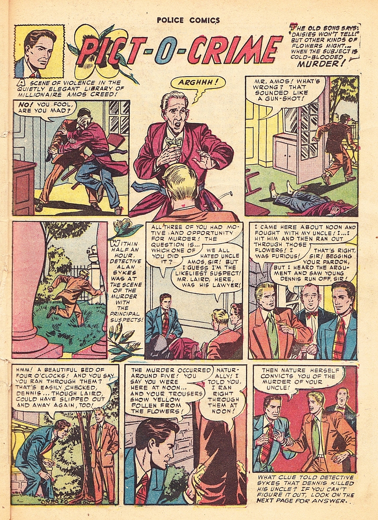 Read online Police Comics comic - Issue #110