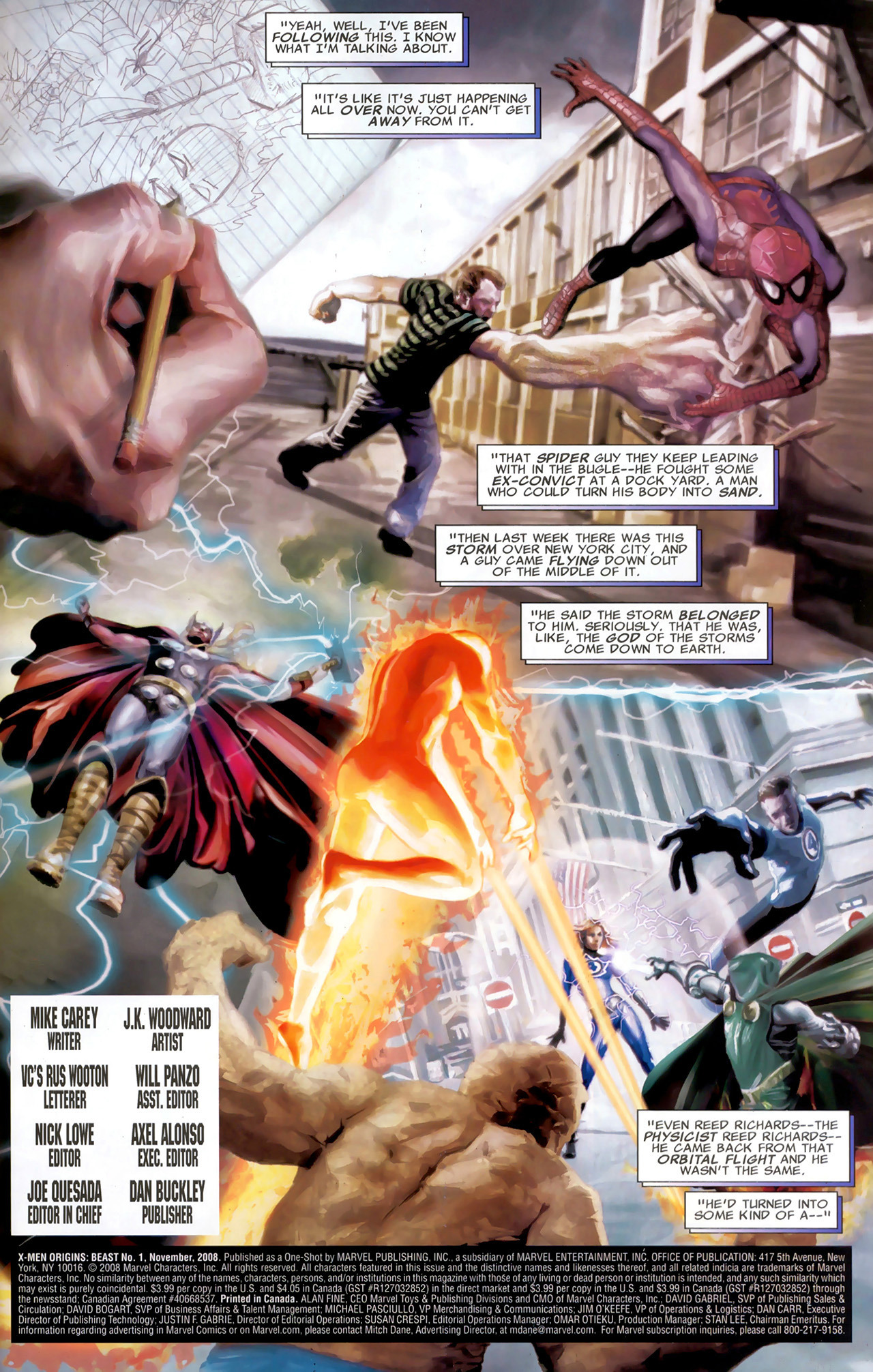 Read online X-Men Origins: Beast comic - Issue # Full