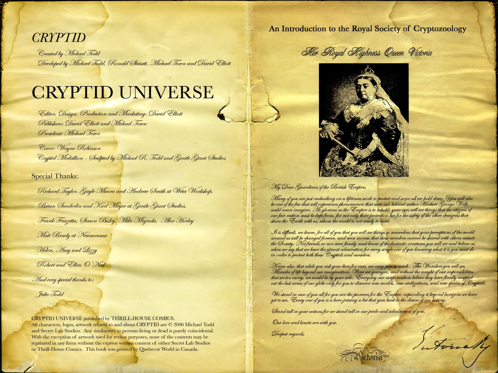 Read online Cryptid comic - Issue # Full