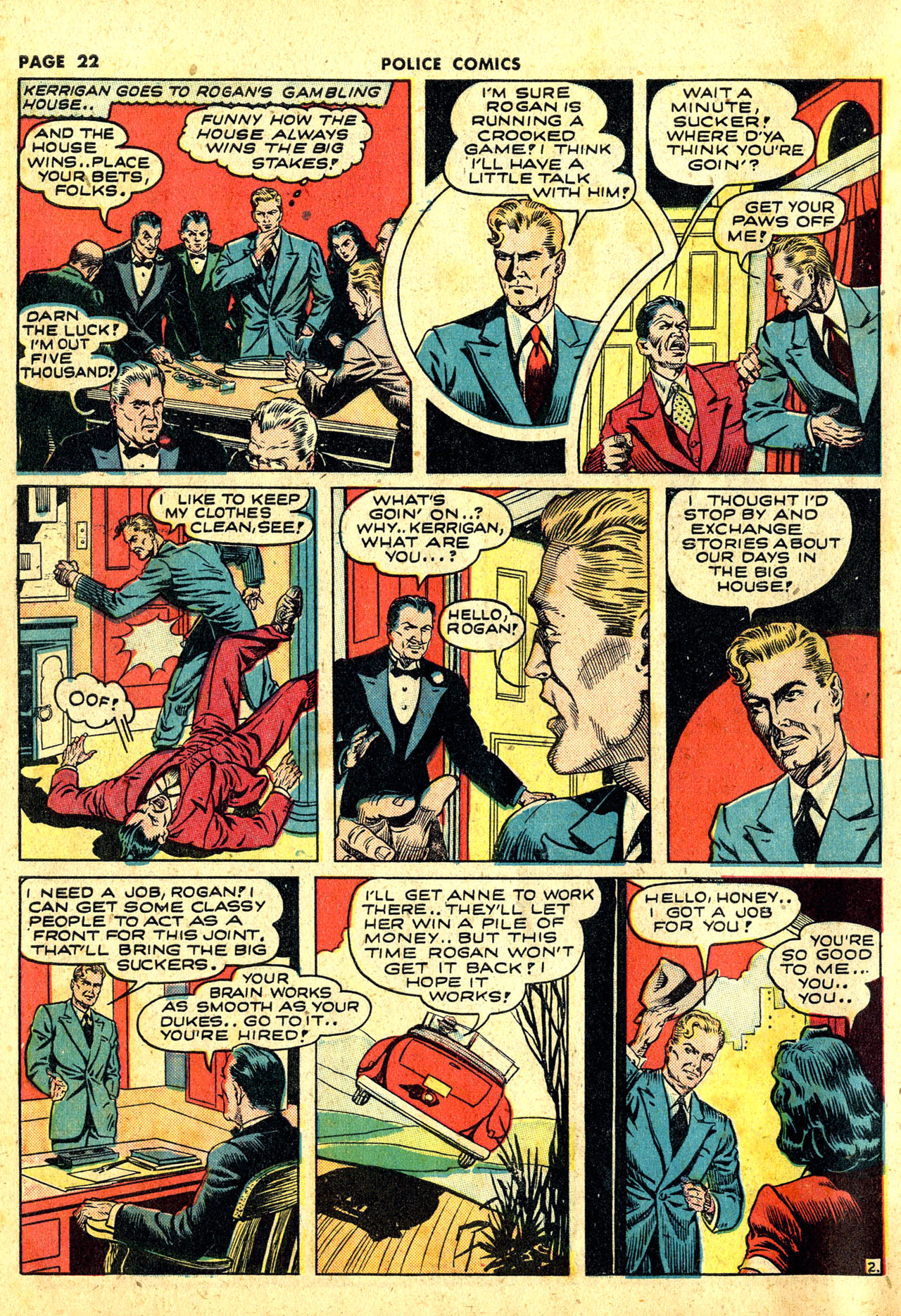 Read online Police Comics comic - Issue #10