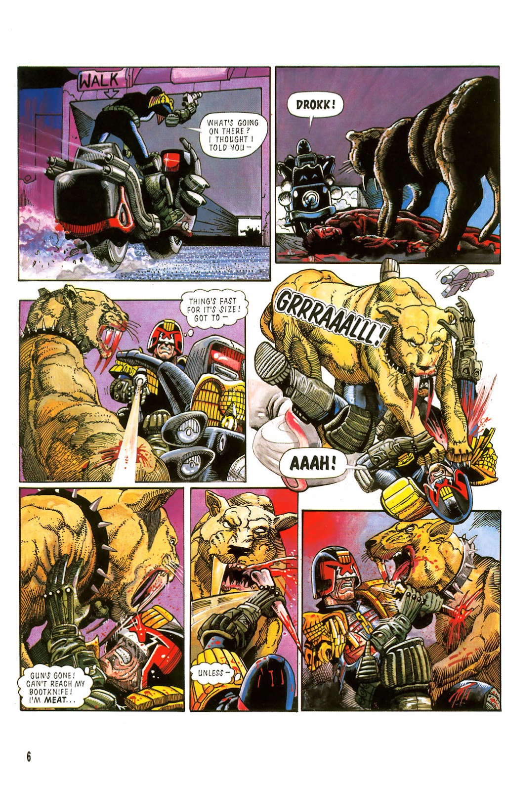 Read online Dredd Rules! comic - Issue #1