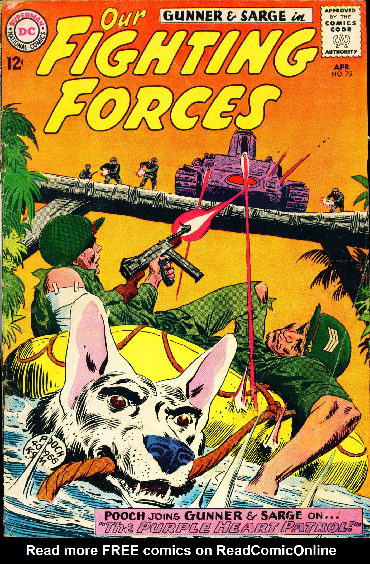 Read online Our Fighting Forces comic - Issue #75