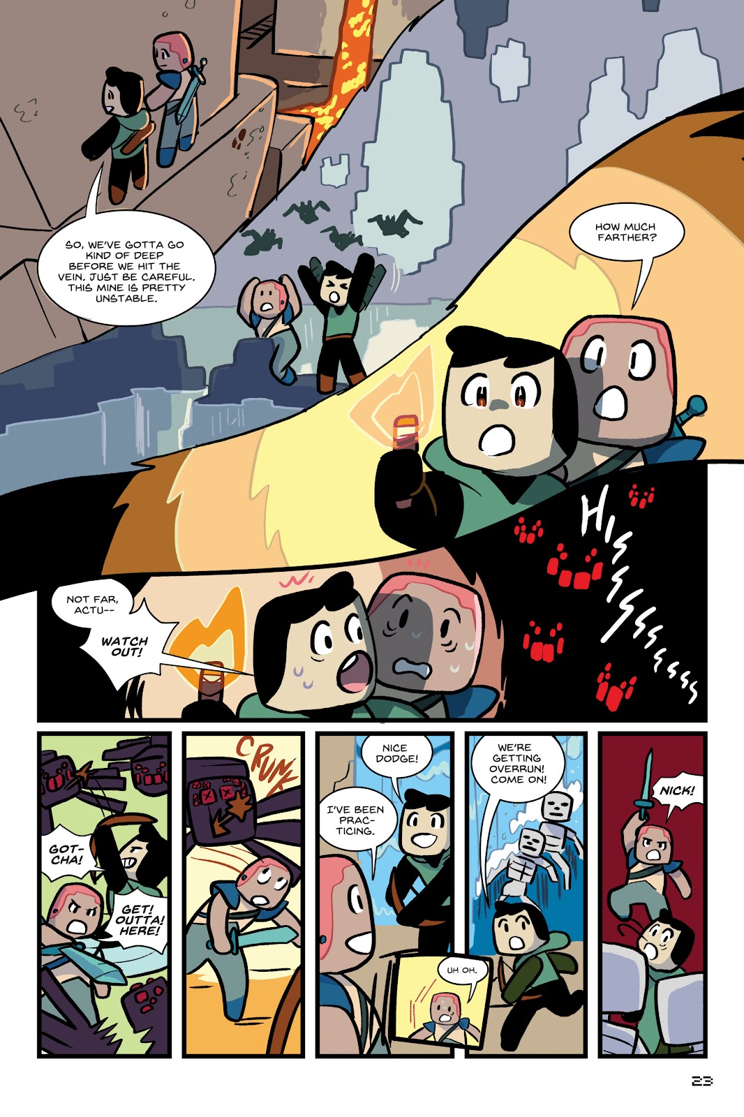 Read online Minecraft: Stories From the Overworld comic - Issue # TPB