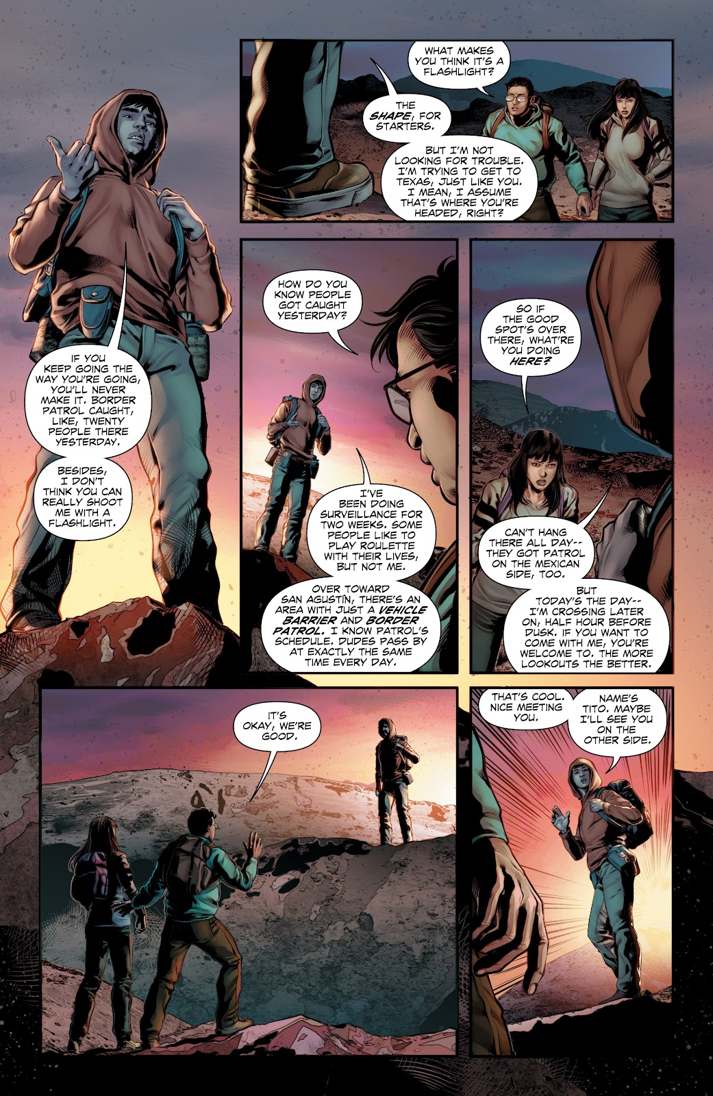 Read online Red Border comic - Issue #1