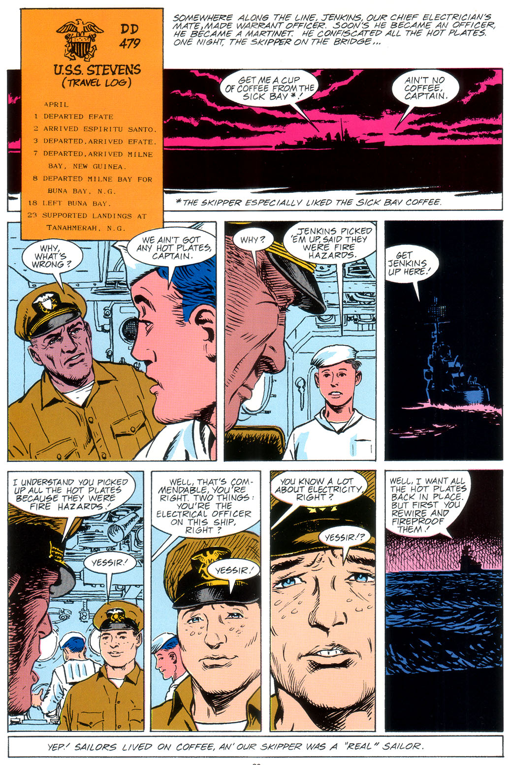 Read online Marvel Graphic Novel comic - Issue #48 - A Sailors Story ...
