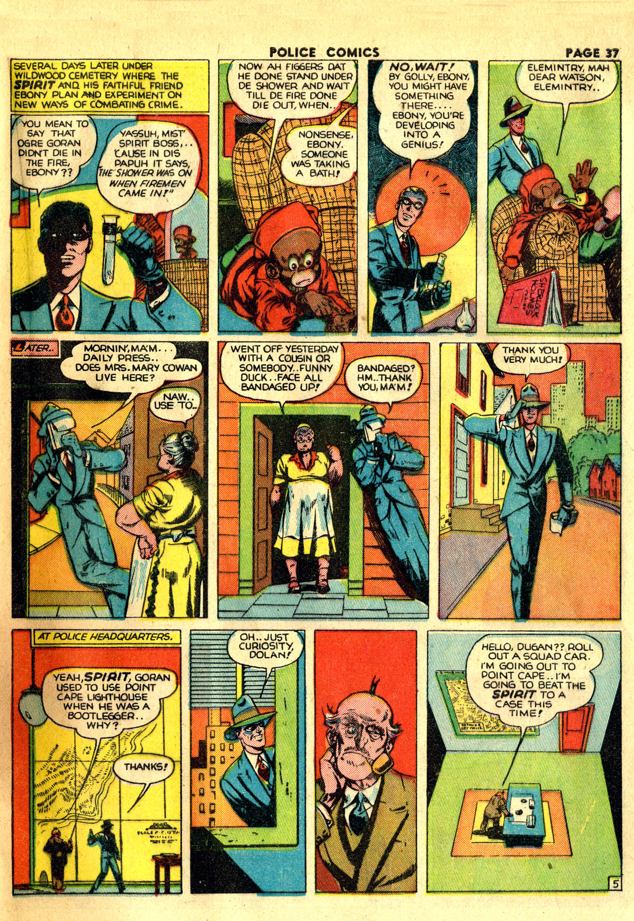 Read online Police Comics comic - Issue #20