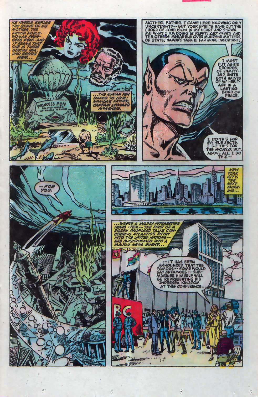 Read online Prince Namor, the Sub-Mariner comic - Issue #1