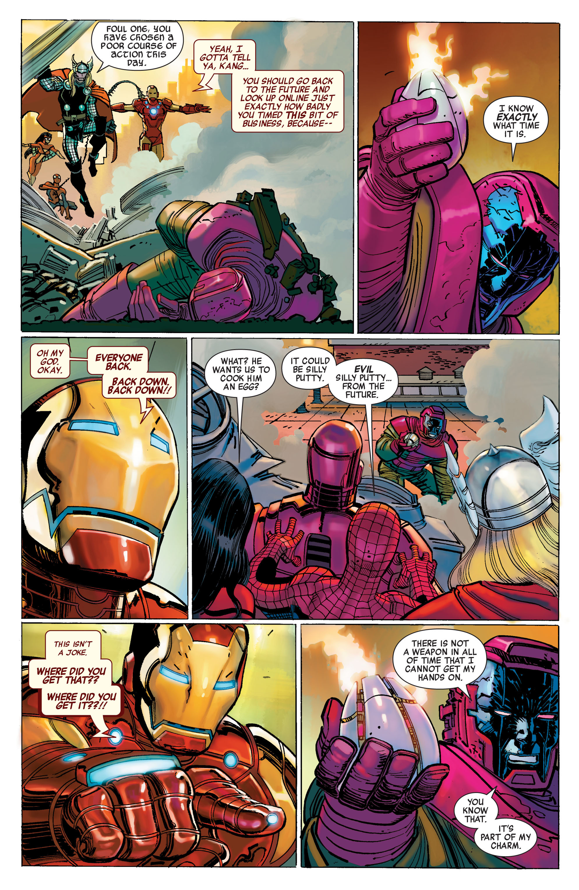 Read online Avengers (2010) comic - Issue #1